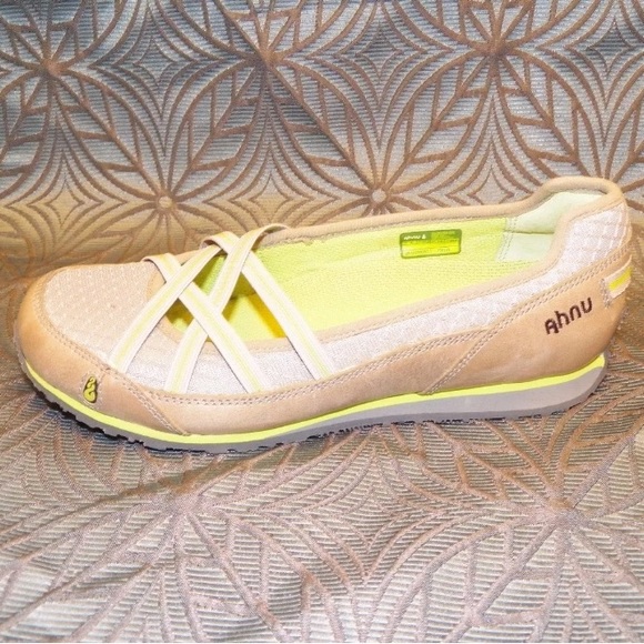 Ahnu | Shoes | New Womens Ahnu Crissy Cobble Stone Green Browntan ...